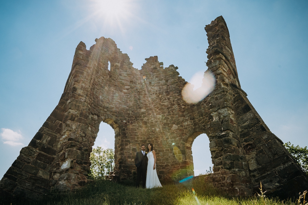 Intimate castle wedding photography // Gareth Newstead Photography
